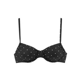Lascana Bikinitop Damen Gr&ouml;&szlig;e 75 schwarz