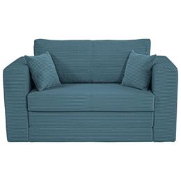 Xora Jugend-, T&uuml;rkis, Textil, 1-2-Sitzer, F&uuml;llung: Schaumstoffflocken,Schaumstoffflocken, 136x78x72 cm, Kinderzimmer & Jugendzimmer, Kinderm&ouml;bel, Kindersitzm&ouml;bel & Kindertische, Kindersessel & Kindersofas