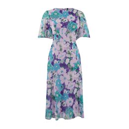 Trendyol Kleid Damen Gr&ouml;&szlig;e 38 t&uuml;rkis / gr&uuml;n / lila / lavendel Sommerkleid