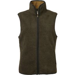 Chevalier Damen Fleeceweste Mainstone Oliv (Gr&ouml;&szlig;e: 44)