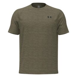 Under Armour T-Shirt Tech Textured Marine OD Green/Black (Gr&ouml;&szlig;e: XXL)