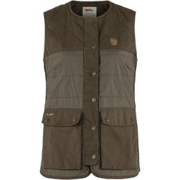 Fj&auml;llr&auml;ven Fj&auml;llr&auml;ven Damen Weste Forest Wool Padded Dark Olive (Gr&ouml;&szlig;e: XL)