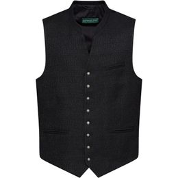 Country Line Jacquard-Weste Schwarz (Gr&ouml;&szlig;e: 50)