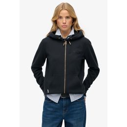 Superdry & Co Zip-Up Hoodie 'Essential' female size M Navy