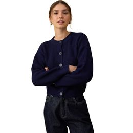 Trendyol Strickjacke Damen Gr&ouml;&szlig;e L dunkelblau