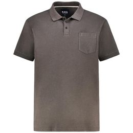 Herren Gro&szlig;e Gr&ouml;&szlig;en | North Poloshirt aus Baumwoll-Piqu&eacute; Farbe grau Gr&ouml;&szlig;e: 4XL