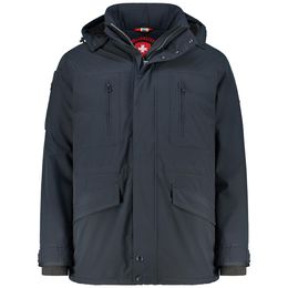 Herren Gro&szlig;e Gr&ouml;&szlig;en | Wellensteyn Wattierte Funktionsjacke "Golfjacke", wind- und wasserdicht Farbe dunkelblau Gr&ouml;&szlig;e: 5XL