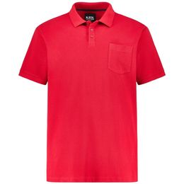 Herren Gro&szlig;e Gr&ouml;&szlig;en | North Poloshirt aus Baumwoll-Piqu&eacute; Farbe rot Gr&ouml;&szlig;e: 6XL