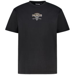 Herren Gro&szlig;e Gr&ouml;&szlig;en | North T-Shirt mit Unlimited-Print Farbe schwarz Gr&ouml;&szlig;e: 4XL