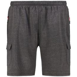 Herren Gro&szlig;e Gr&ouml;&szlig;en | ADAMO Jogging-Shorts mit Cargo-Taschen Farbe anthrazit Gr&ouml;&szlig;e: 4XL