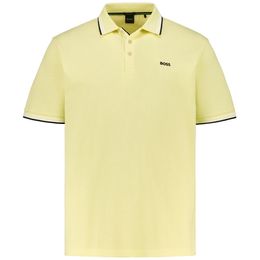 Herren Gro&szlig;e Gr&ouml;&szlig;en | BOSS Poloshirt mit Kontrastdetails Farbe dunkelblau Gr&ouml;&szlig;e: 6XL