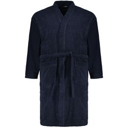 Herren Gro&szlig;e Gr&ouml;&szlig;en | ADAMO Bademantel aus Baumwoll-Frottee Farbe dunkelblau Gr&ouml;&szlig;e: 3XL