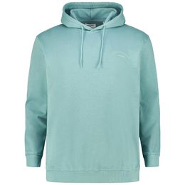 Jack & Jones Herren Gro&szlig;e Gr&ouml;&szlig;en | Jack&Jones Hoodie mit Label-Print Farbe mint Gr&ouml;&szlig;e: 6XL