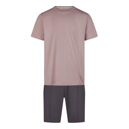 Phil & Co. Berlin Short Pajamas 'Lounge & Night' male size XL Mauve / Dark purple