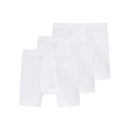 Schiesser Boxershorts 'Essentials Feinripp' Herren Gr&ouml;&szlig;e XL wei&szlig;