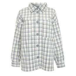 Threadbare. Threadbare Between-Season Jacket 'Drake' female size M Kitt / mottled grey / White