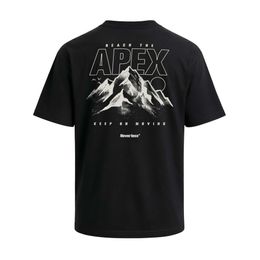 Neverless Shirt 'Apex mountain' Herren Gr&ouml;&szlig;e 4XL schwarz