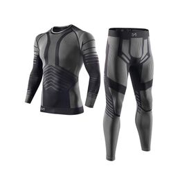 Meetwee Base Layer 'Seamless Thermal Underwear' Herren Gr&ouml;&szlig;e XL grau