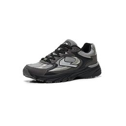 Bershka Sneaker 'DEPORTIVO 29' Herren Gr&ouml;&szlig;e 45 grau / dunkelgrau / schwarz