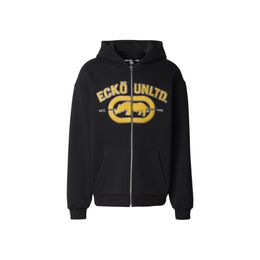 Ecko Unltd. Ecko Unlimited Sweatjacke 'Vintage' Herren Gr&ouml;&szlig;e S gelb / schwarz