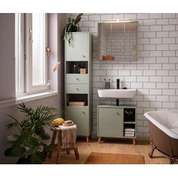Tchibo - Spiegelschrank &raquo;Mono&laquo; - 65x16x62,5cm - gr&uuml;n -