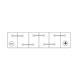 Bosch Starterbatterie S4, 12 V, 60 Ah, 540 A 0092s40040 12V 68Ah 540A f&uuml;r Ford Opel FENGSHEN BMW Volvo CHEVROLET HOLDEN Fiat LANCIA Vaughall VW JAGUA