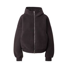 WEEKDAY Fleecejacke 'Faiza' Damen Gr&ouml;&szlig;e L schwarz