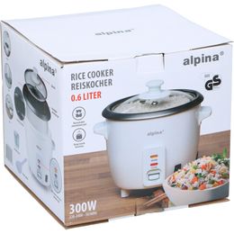 Alpina Reiskocher 0,6 Liter 300 W mit Warmhaltefunktion - Kochger&auml;te & sonstiges