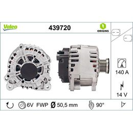 Valeo Generator NEW ORIGINAL PART 439720 f&uuml;r VW