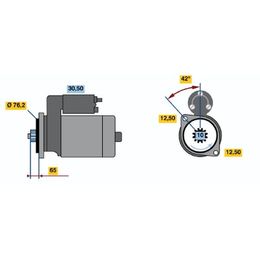 Bosch Starter 0 986 018 920 f&uuml;r VW Ford