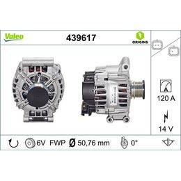 Valeo Generator NEW ORIGINAL PART 439617 f&uuml;r MINI Peugeot Citro&euml;n DS MITSUBISHI