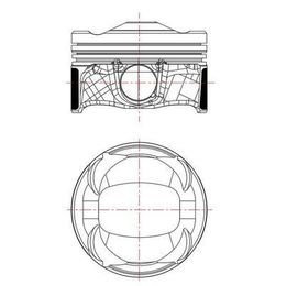 Mahle Kolben 039pi00134002