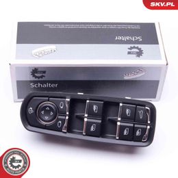 ESEN SKV Schalter, Fensterheber 37SKV086 fahrerseitig f&uuml;r Porsche