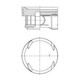 KOLBENSCHMIDT Kolben 41725620