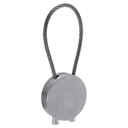 Schl&uuml;sselanh&auml;nger mit Drahtseilring