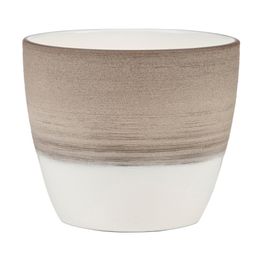 Scheurich &Uuml;bertopf '16/950' Keramik espresso cream &Oslash; 16 x 15,2 cm