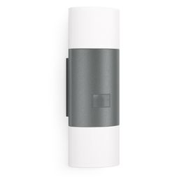 Steinel LED-Au&szlig;enwandleuchte 'L 910 S ' mit Bewegungssensor 9,8 W 797 lm warmwei&szlig; IP 44 8 x 23,5 cm