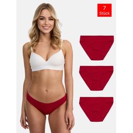 Tazzio Slip '3er-Pack F941' Damen Gr&ouml;&szlig;e L rot