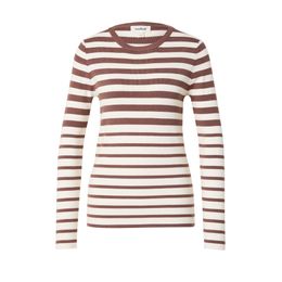 Soaked in Luxury Sweater 'Spina' female size XL Chocolate / White
