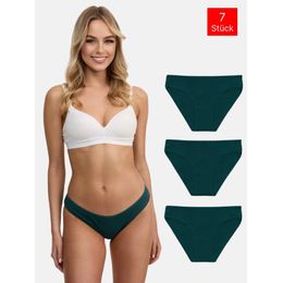 Tazzio Slip '3er-Pack F941' Damen Gr&ouml;&szlig;e M gr&uuml;n