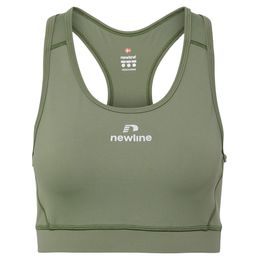 Newline Sport-BH 'BEAT' Damen Gr&ouml;&szlig;e M hellgrau / oliv