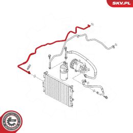 ESEN SKV Hochdruck-/Niederdruckleitung, Klimaanlage 54skv689 f&uuml;r RENAULT