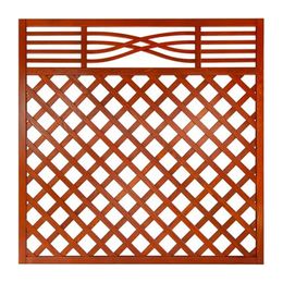 andrewex Rankgitter 'Malaga' teak 180 x 180 cm