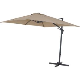 siena GARDEN Ampelschirm 'Vito' 250 x 250 cm