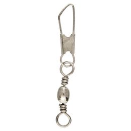 Westline T&ouml;nnchenwirbel mit Karabiner Eisen br&uuml;niert 10 St&uuml;ck Gr. 18
