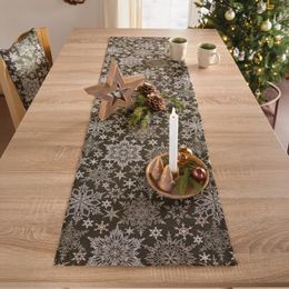 Tischl&auml;ufer "Schneeflockenzierde"