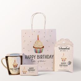Geschenkbox &bdquo;Happy Birthday&ldquo; | FloraPrima Blumenversand | Blumen und mehr versenden