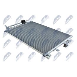NTY Kondensator, Klimaanlage ccsfr027 f&uuml;r Ford