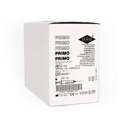 B&uuml;ttner-Frank Primo Tuberkulinspritze 1 ml Luer 100X1 ml