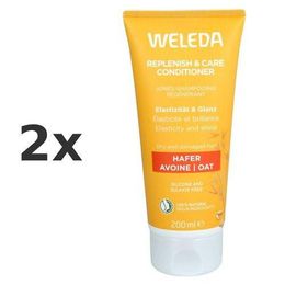 2x Weleda Replenish & Care Conditioner Hafer 200 ml